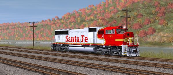 ATSF SD75M - Hiawathamr Trainz Add-ons