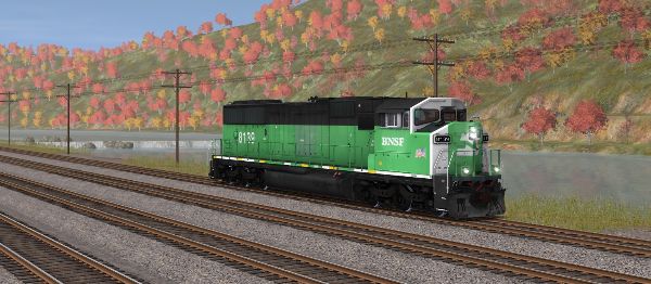 BNSF Patched SD60M (Triclops) - Hiawathamr Trainz Add-ons