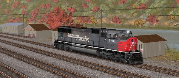 SP SD70M - Hiawathamr Trainz Add-ons