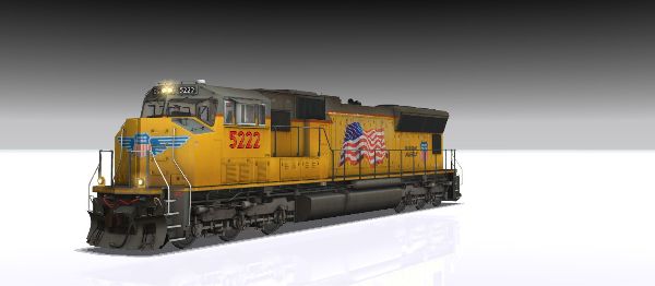 UP SD70M Notched Nose - Hiawathamr Trainz Add-ons